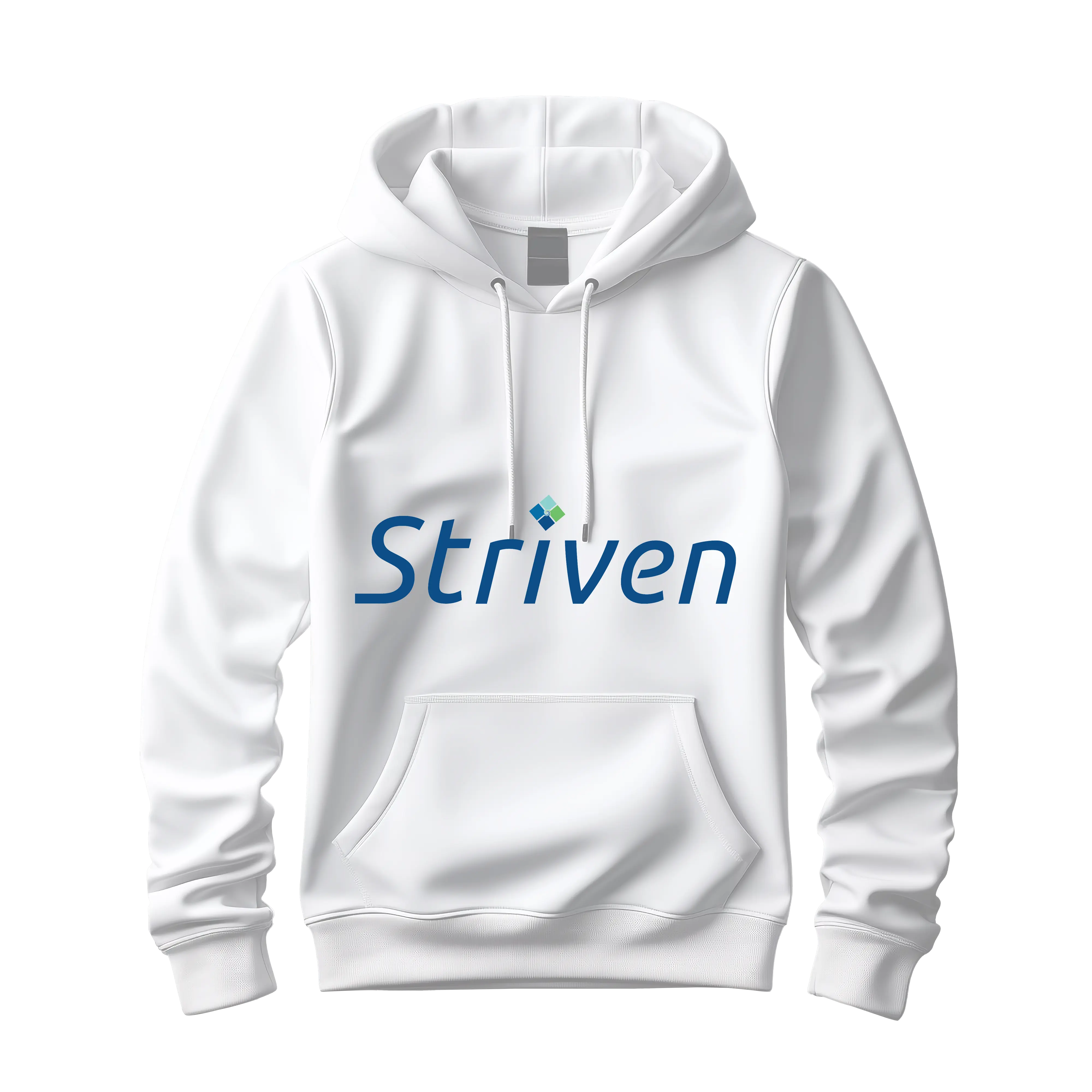 Grey Hoodie with Striven Logo – Mymilesgear